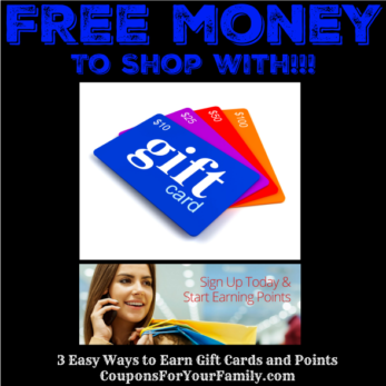 3 Easy Ways to Earn FREE Gift Cards and Free Points Online!!