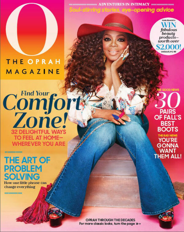 Freebies Offer: FREE O, The Oprah Magazine Magazine Subscription