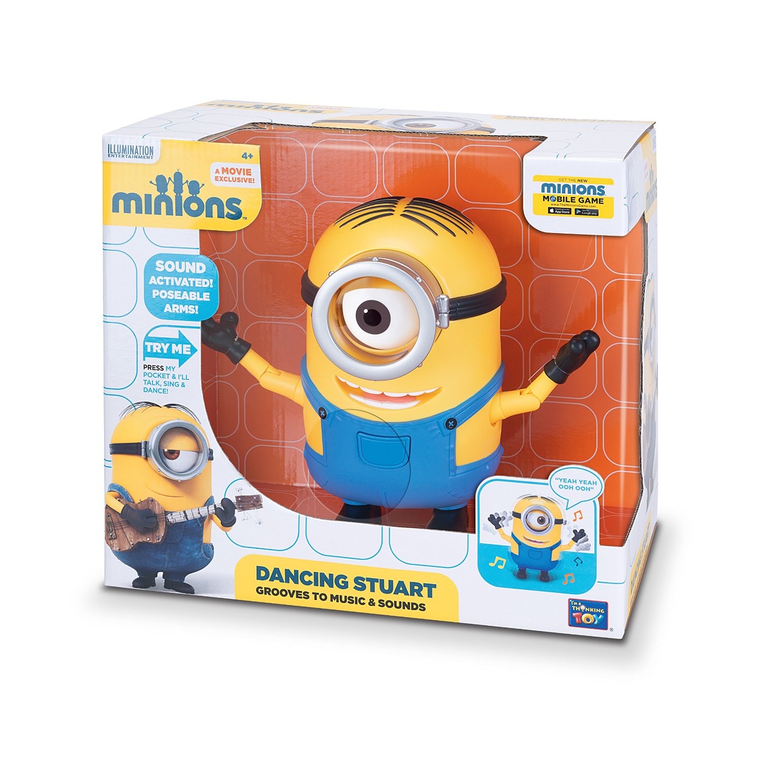 Amazon: Minions Dancing Stuart Only $16.87 (Reg. $39.99)