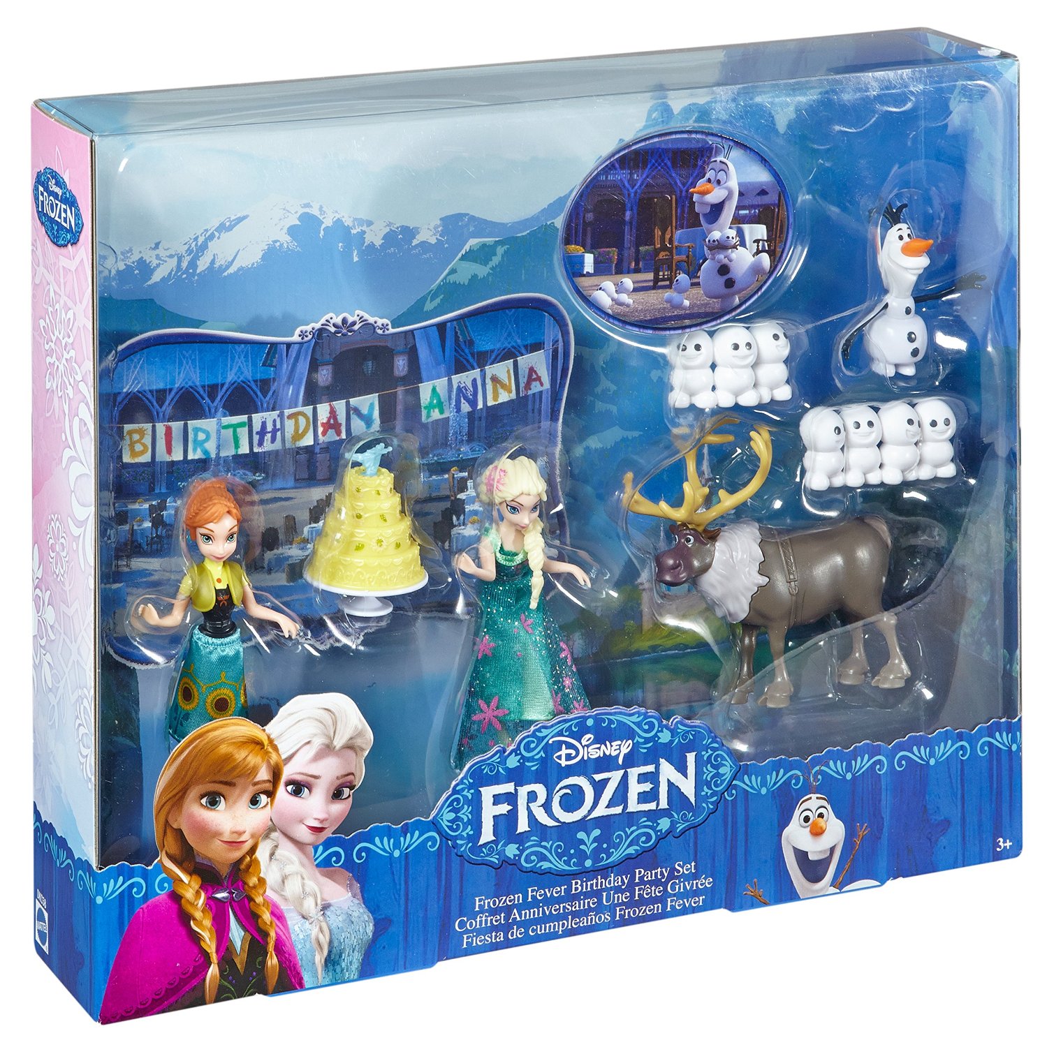 Amazon: Disney Frozen Fever Birthday Party Small Doll Set Only $13.00 ...