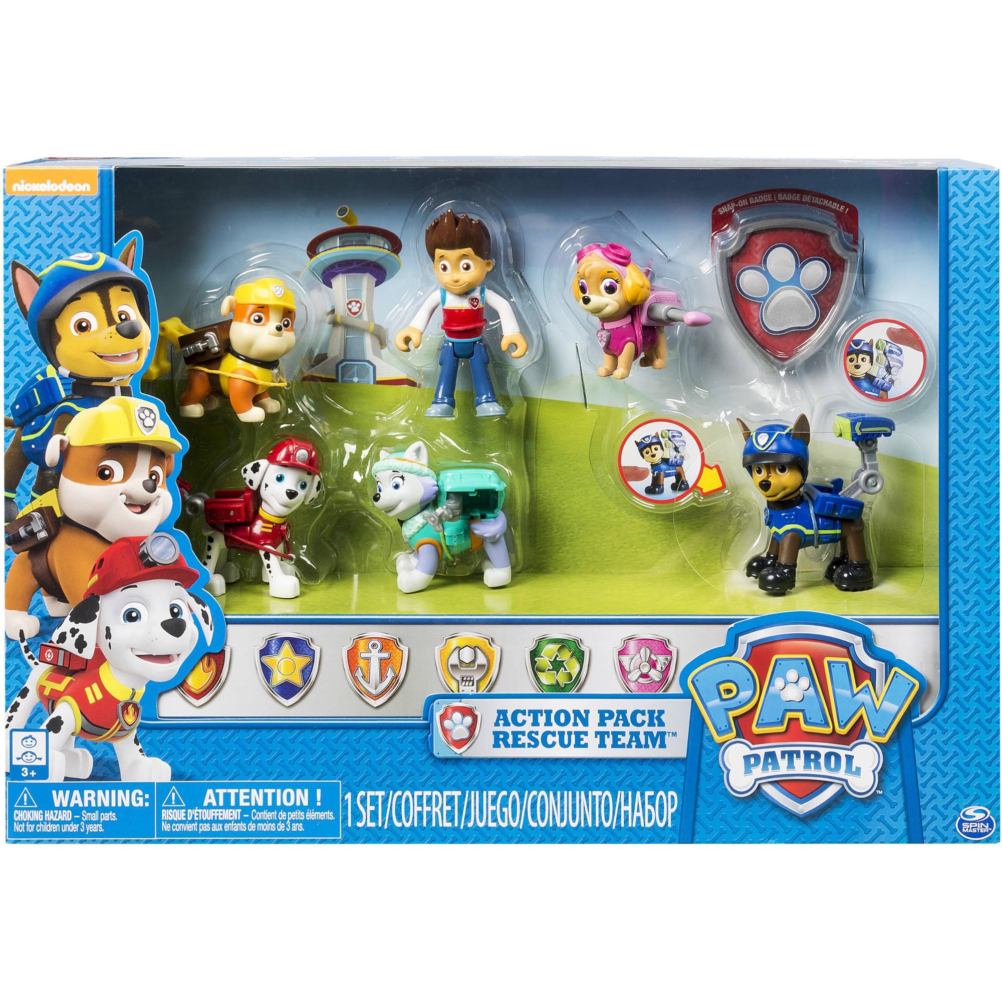Walmart: Paw Patrol, Action Pup 6 Pack Walmart Exclusive Only $17.98 ...