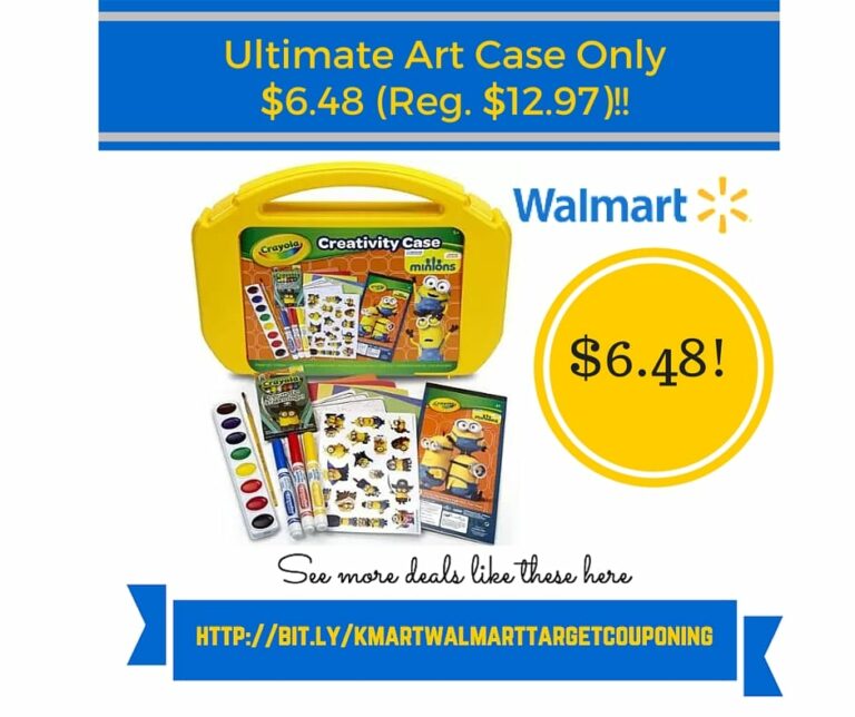 Walmart Retail Deals: Ultimate Art Case Only $6.48 (Reg. $12.97)