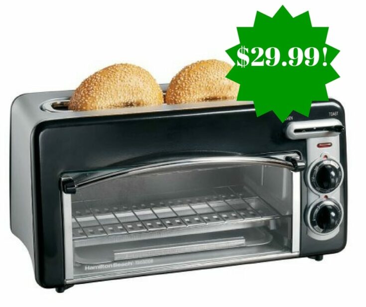 Hamilton Beach Toastation 2-Slice Toaster and Mini Oven Only $29.99 ...