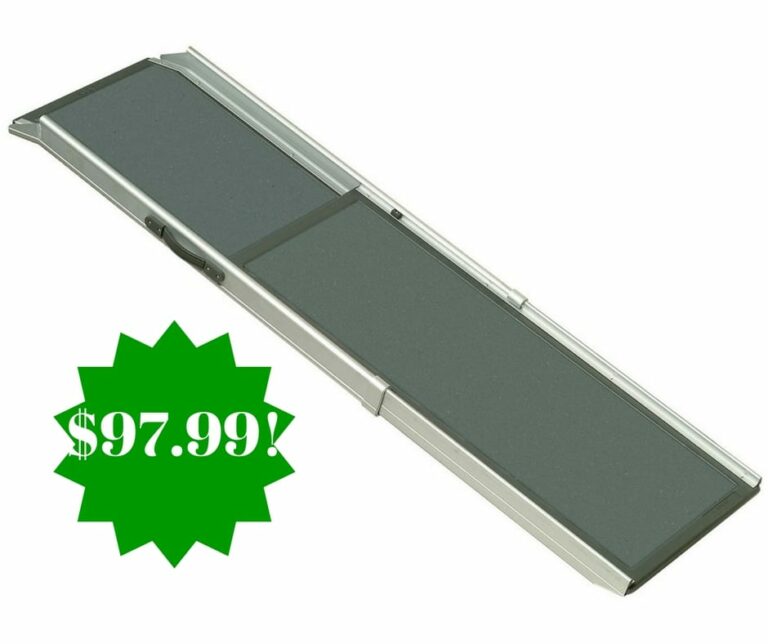 Solvit Deluxe Telescoping Pet Ramp Only $97.99 Shipped