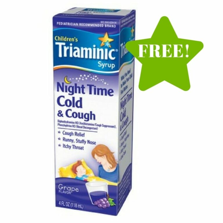 FREE Triaminic Children’s Cold & Cough