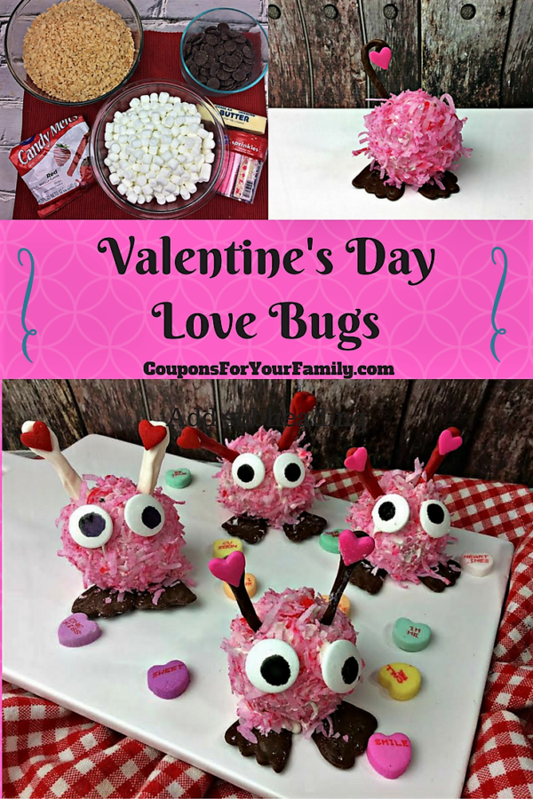 Easy Valentines Day Love Bugs Strawberry Cake Ball Recipe