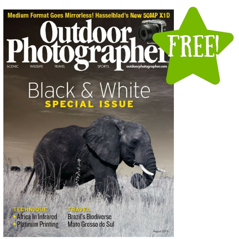 FREE Subscription to Outdoor Photographer Magazine