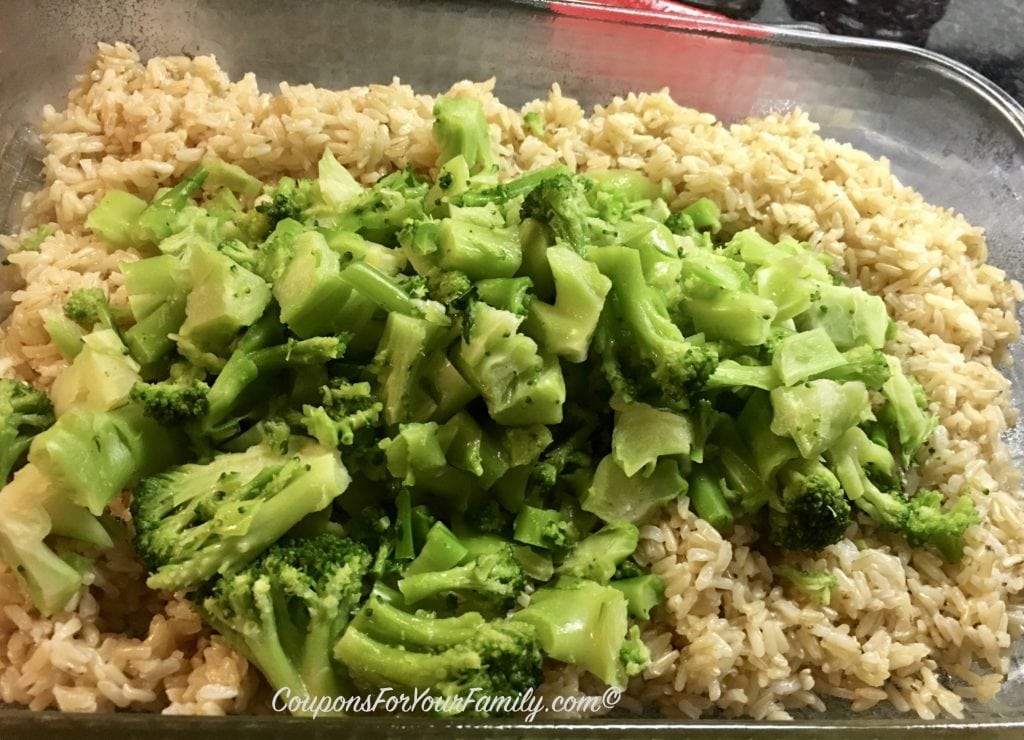 Try this tasty Cheesy Broccoli Brown Rice Casserole Recipe