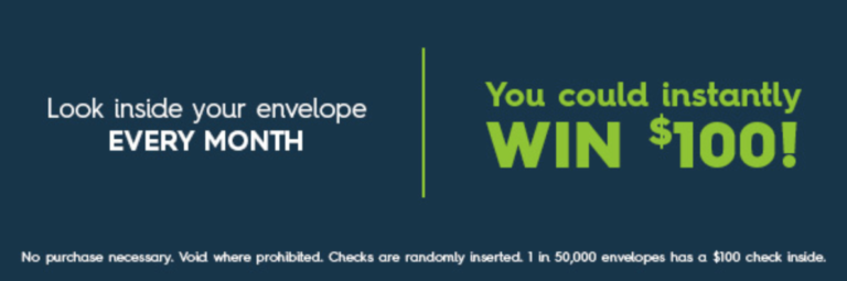 Check your Valpak Envelopes and possibly win $100 Instantly!!! #Iwon100