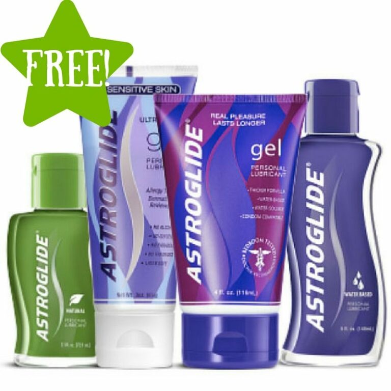 FREE Samples of Astroglide Lubricant