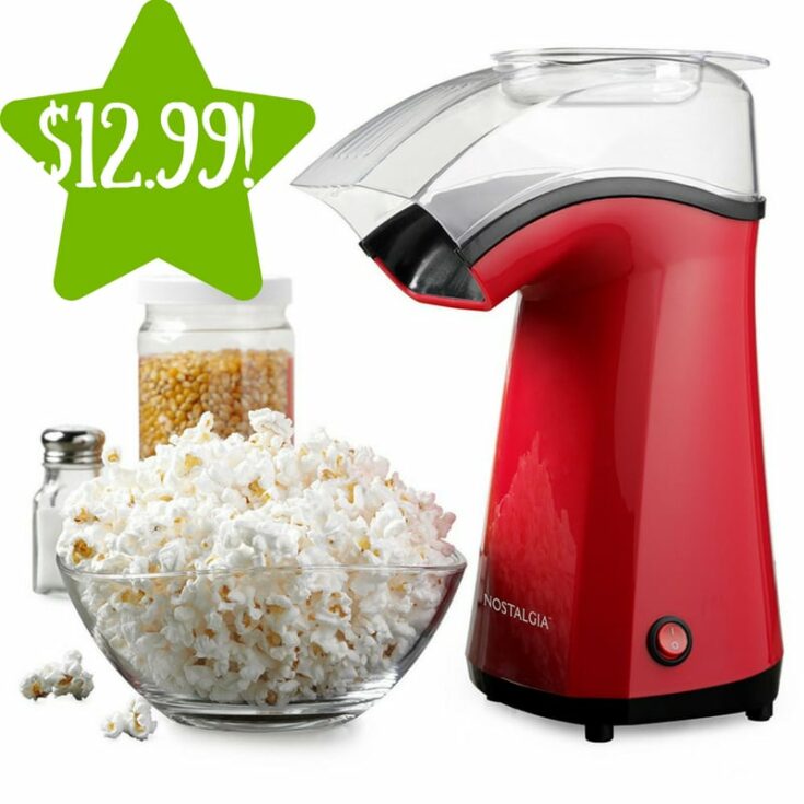Walmart: Nostalgia Electrics 16-Cup Popcorn Maker Only $12.99