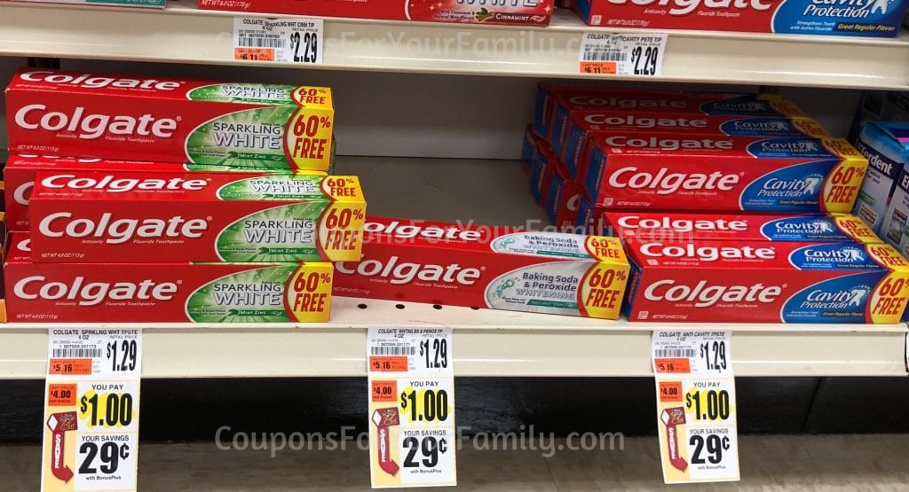 Colgate Toothpaste Coupons: Free at Tops, CVS, & Walgreens!