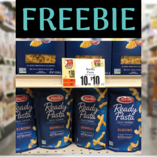 Barilla Ready Pasta Coupon makes for FREE Pasta at Tops!