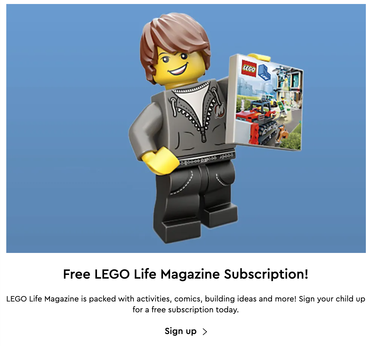FREE Lego Magazine & Exclusive Lego Sets