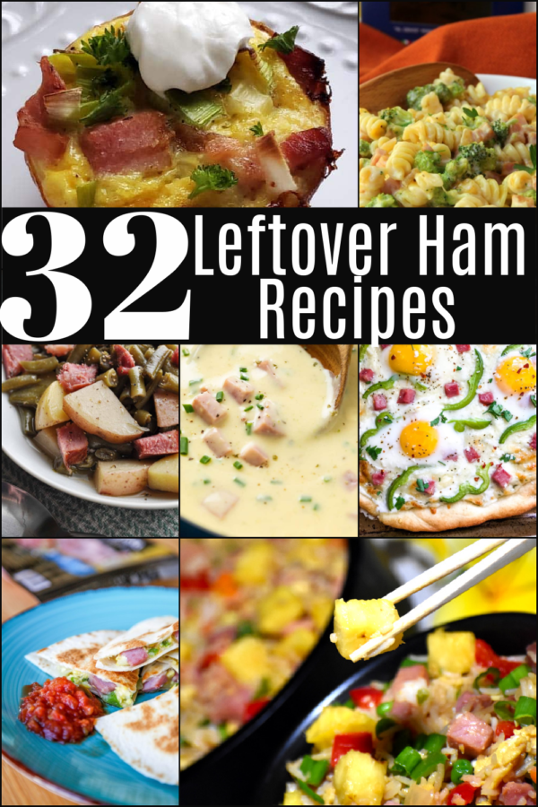 32 Leftover Ham Recipes: try one today!