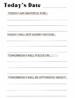 Start the New Year out right with a Gratitude and Anxiety Journal!