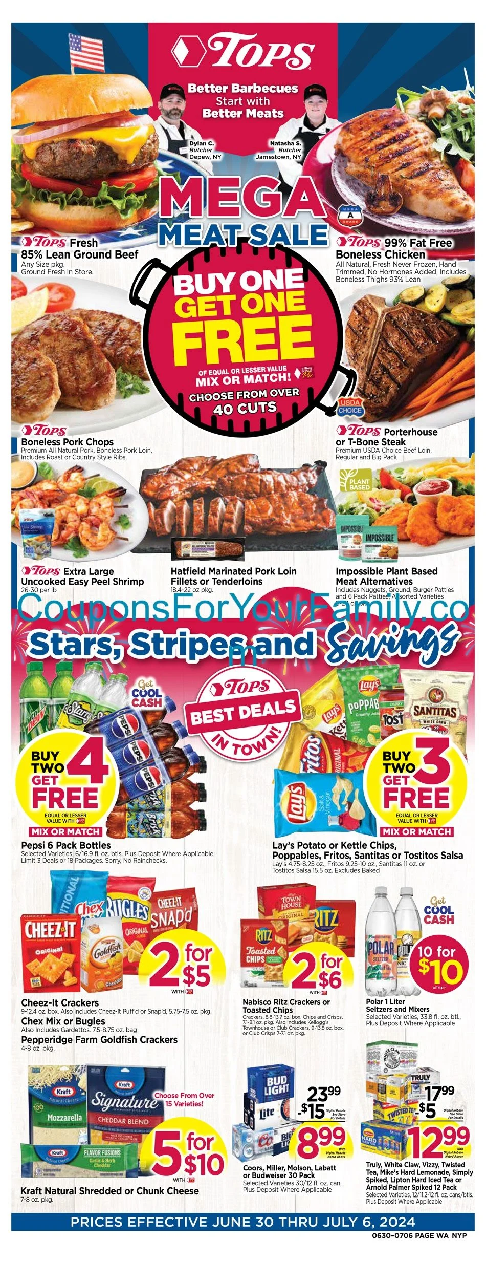 Tops Early (7/7/24 - 7/13/24) Weekly Ad Preview