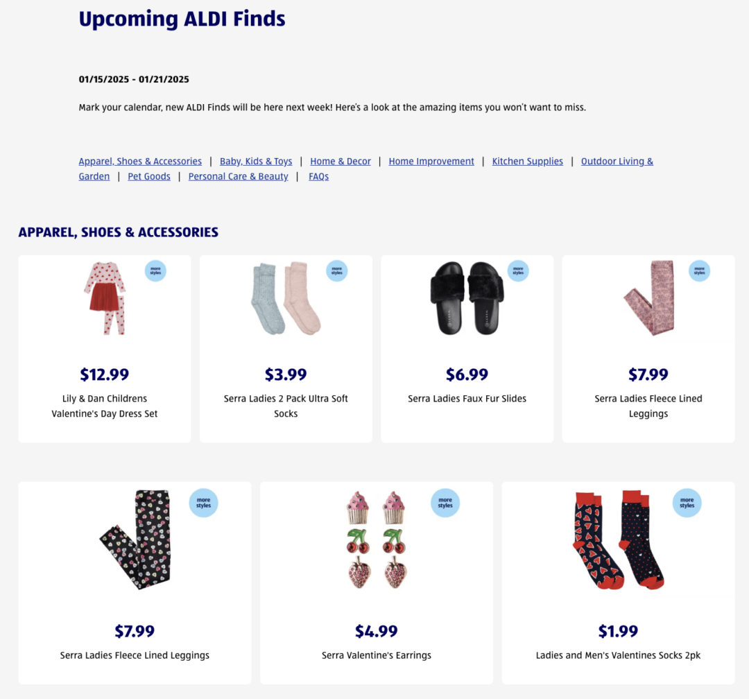 Aldi Early Weekly Ad (1/15/25 - 1/21/25) & 1/15/25 Sneak Peek &Upcoming ...