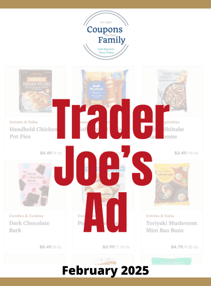 Trader Joe's Fearless Flyer Ad Preview February 2025