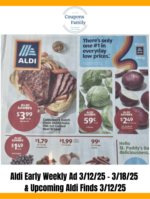Aldi Early Weekly Ad (3/12/25 - 3/18/25) & 3/12/25 Sneak Peek ...