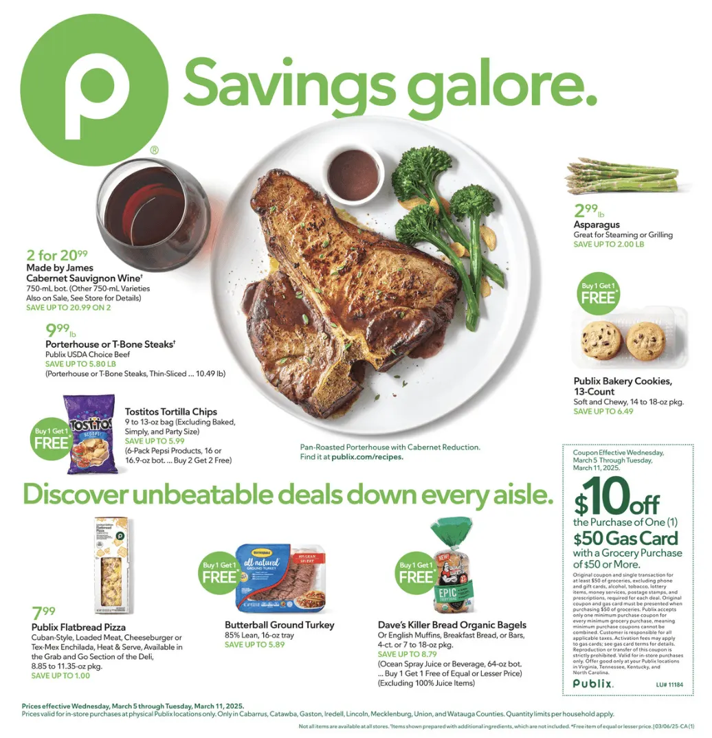 Publix Early Weekly Ad (3/12/25 -3/18/25)