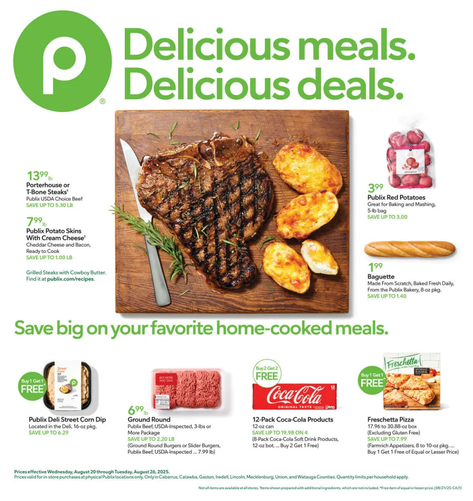 Publix Early Weekly Ad (8/20/25 -8/26/25) & (8/9/25 -8/22/25) Extra ...