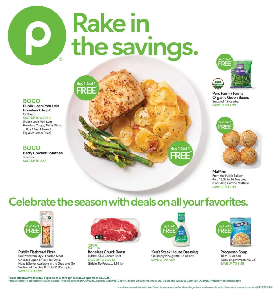 Publix Early Weekly Ad (9/17/25 -9/23/25) & (9/6/25 -9/19/25) Extra ...