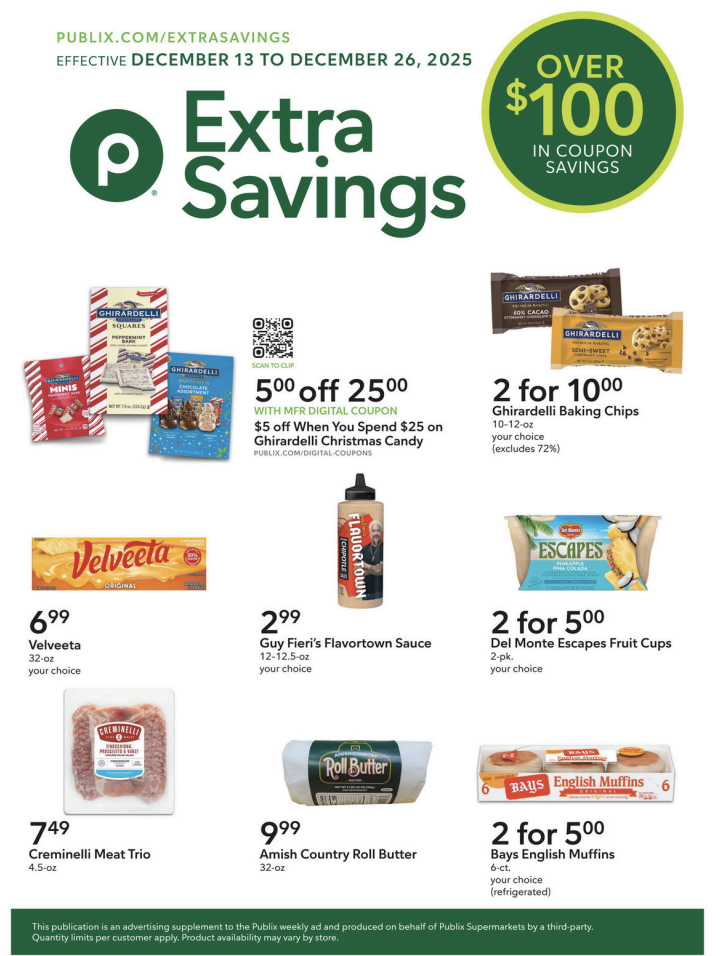 Publix Early Weekly Ad (12/17/25 -12/23/25) & (12/13/25 -12/26/25 ...